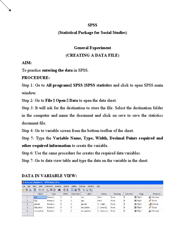 Spss (Statistical Package For Social Studies) | PDF | Errors And Residuals | Spss