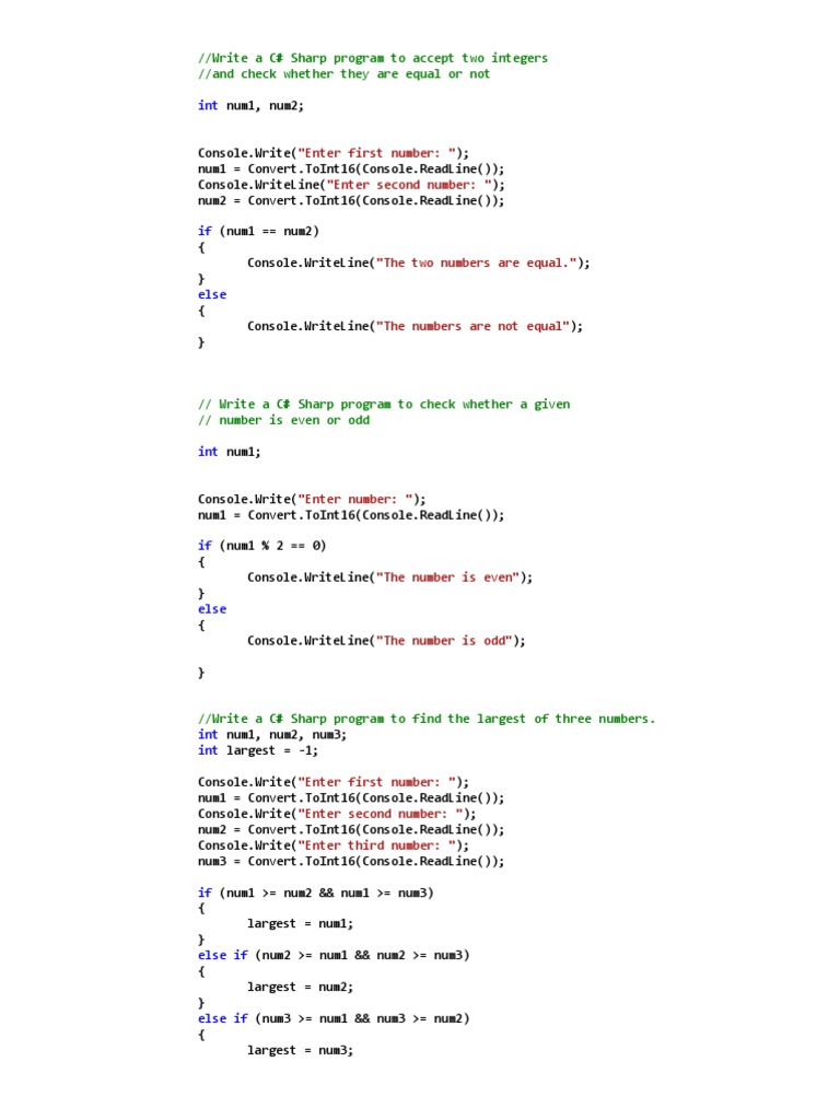 If Else Programming Pdf Command Line Interface Variable Computer 5436