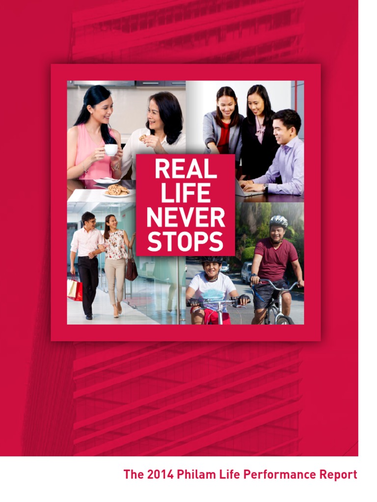 Philam Life 2014 Annual Report | PDF | Insurance | Employment