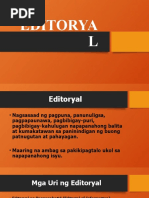 Editoryal Sample | PDF