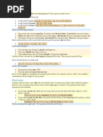 Examples of Time Markers in English | PDF