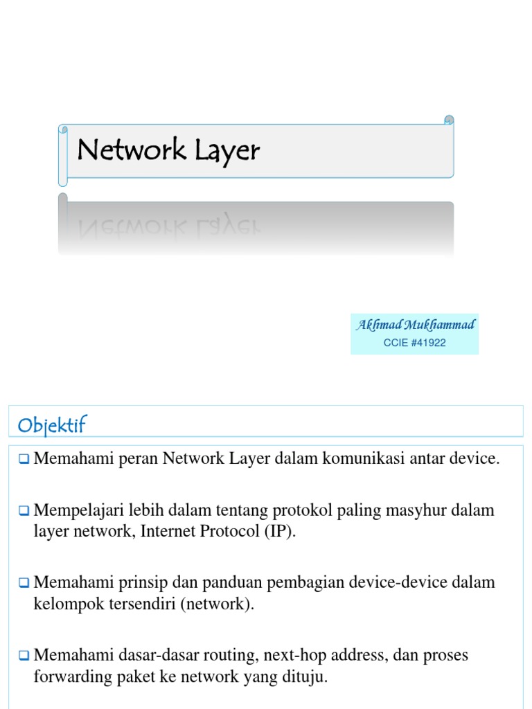 Network Layer PDF | PDF