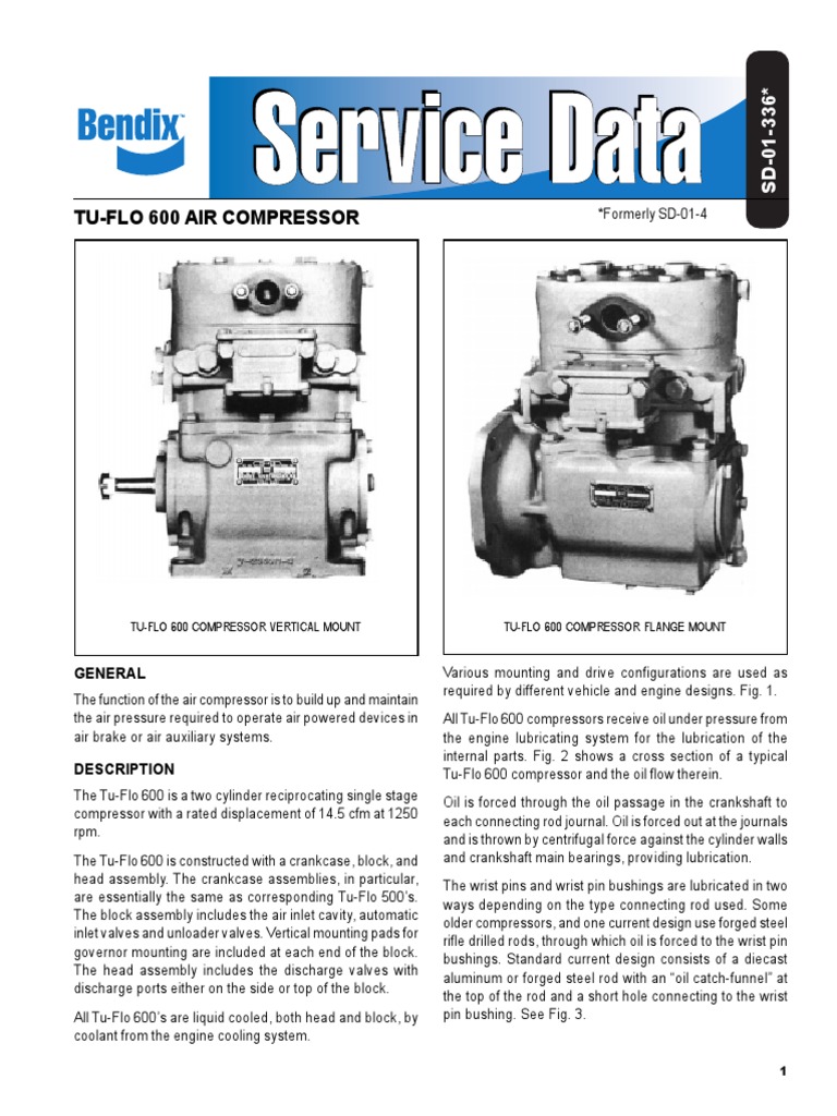 Tu-Flo 600 (SD-01-336) | PDF | Piston | Valve