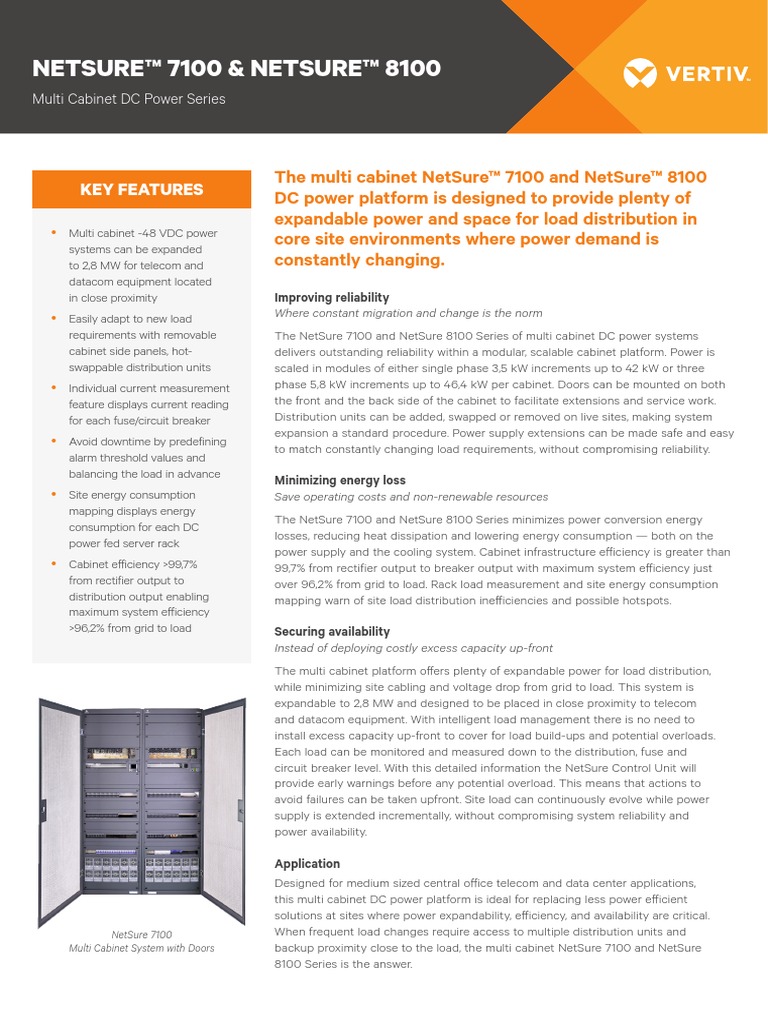 2 NetSure 7100-8100 - Datasheet (Ver 8100) - Páginas-1 | PDF ...