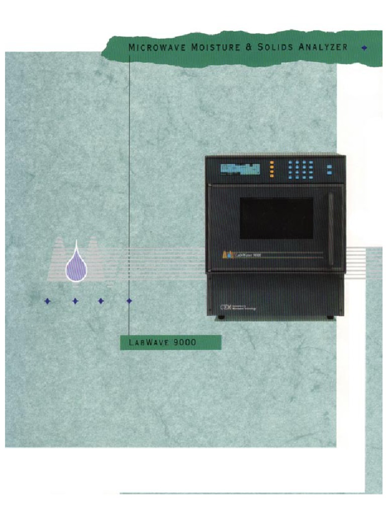 Cem Labwave 9000 Microwave Datasheet | PDF