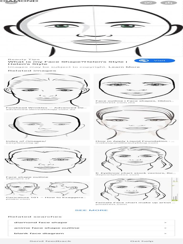 What Is My Face Shapehelens Style Helens Style Beauty Tips Pdf