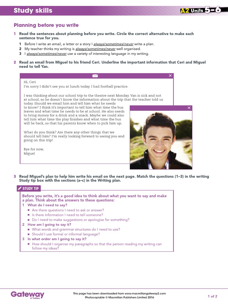 A2 UNITS 5 and 6 Study Skills | PDF | Self-Improvement