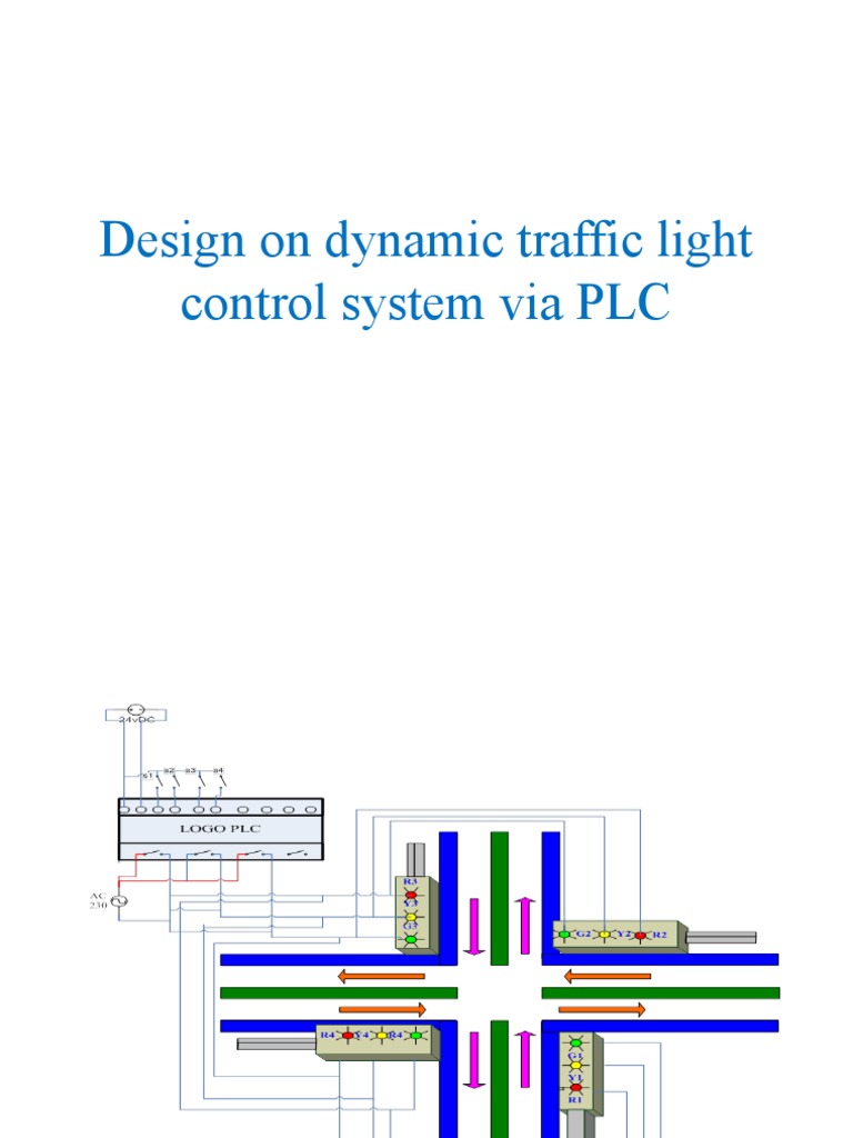 Design On Dynamic Traffic Light Control System Via | PDF | Programmable ...