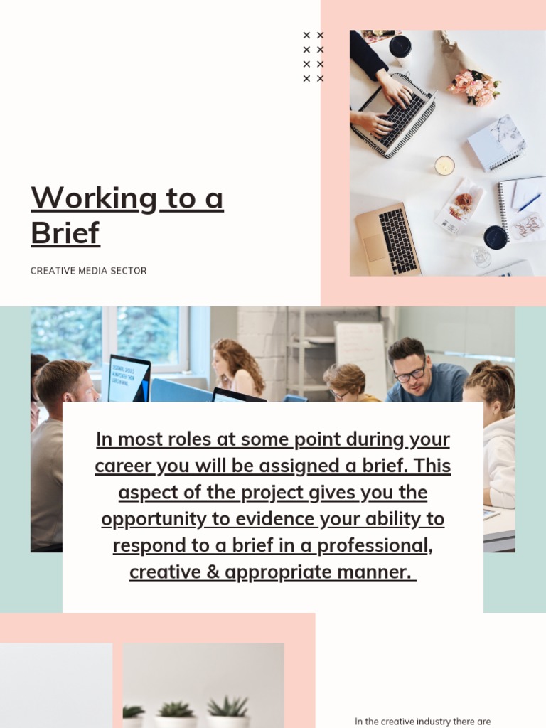 Working To A Brief pt1 | PDF