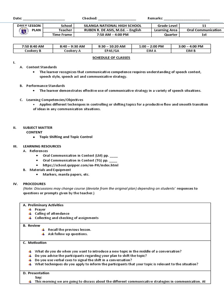 Topic Control and Topic Shifting | PDF | Conversation | Learning