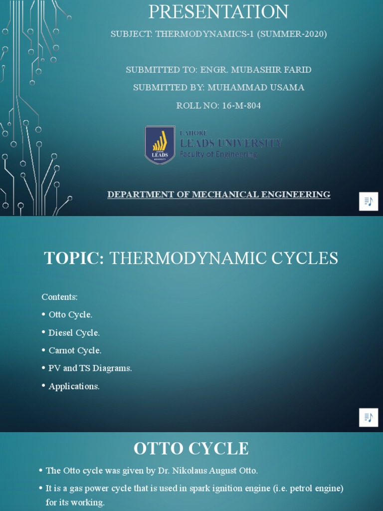 Subject: Thermodynamics-1 (Summer-2020) : Department of Mechanical ...