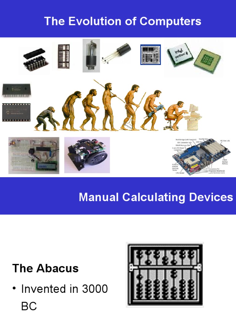 Lecture 1 - Evolution of Computers | PDF | Computer Programming | Assembly Language