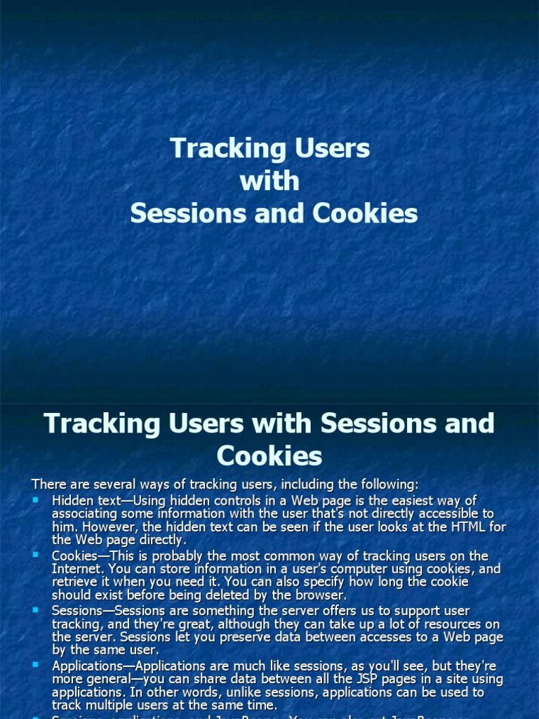 RK JSP Session Cookies | PDF | Http Cookie | World Wide Web