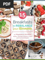 Metaboost Shopping List Recipes | PDF | Chocolate | Desserts