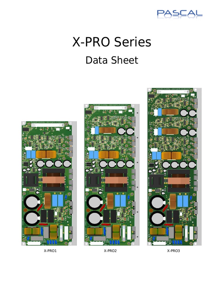 X-PRO Series: Data Sheet | PDF | Loudspeaker | Distortion