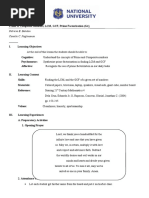 Detailed Lesson Plan in LCM | PDF | Applied Psychology | Behavior ...