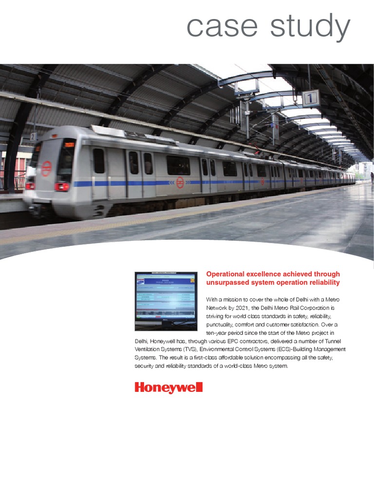 Honeywell Hbs Metro DMRC Case Study | PDF | Programmable Logic Controller | Scada