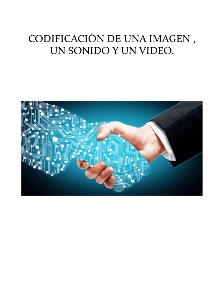 Codficacion de Una Imagenz PDF | PDF | Píxel | Codificación de caracteres