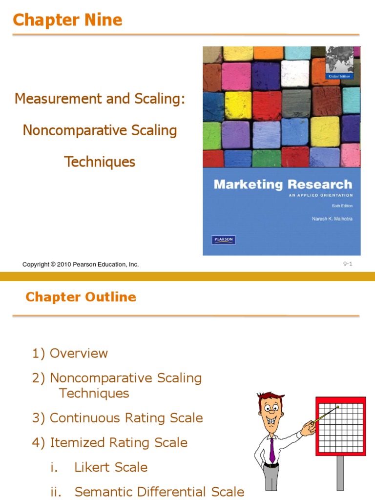 09.measurement and Scaling - Noncomparative Scaling Techniques PDF | PDF | Validity (Statistics ...