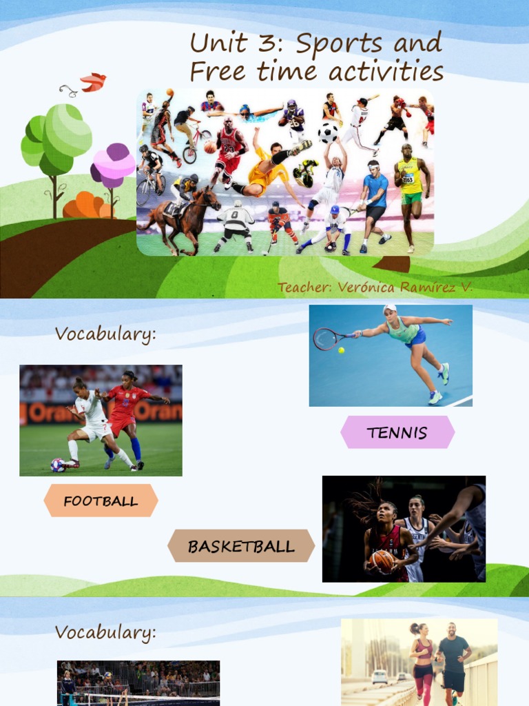 Sport Vocabulary | PDF