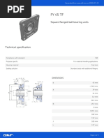 SKF SY 508 M Pillow Block Specs | PDF | License | Bearing (Mechanical)