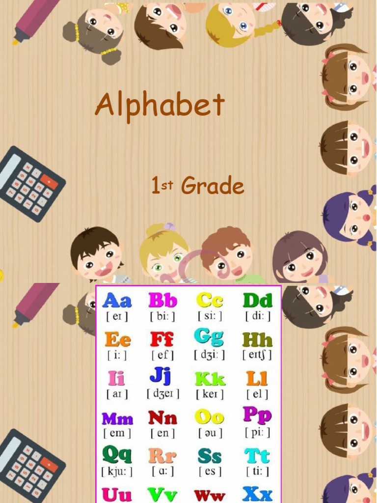 1st Grade ABC Learning Song | PDF