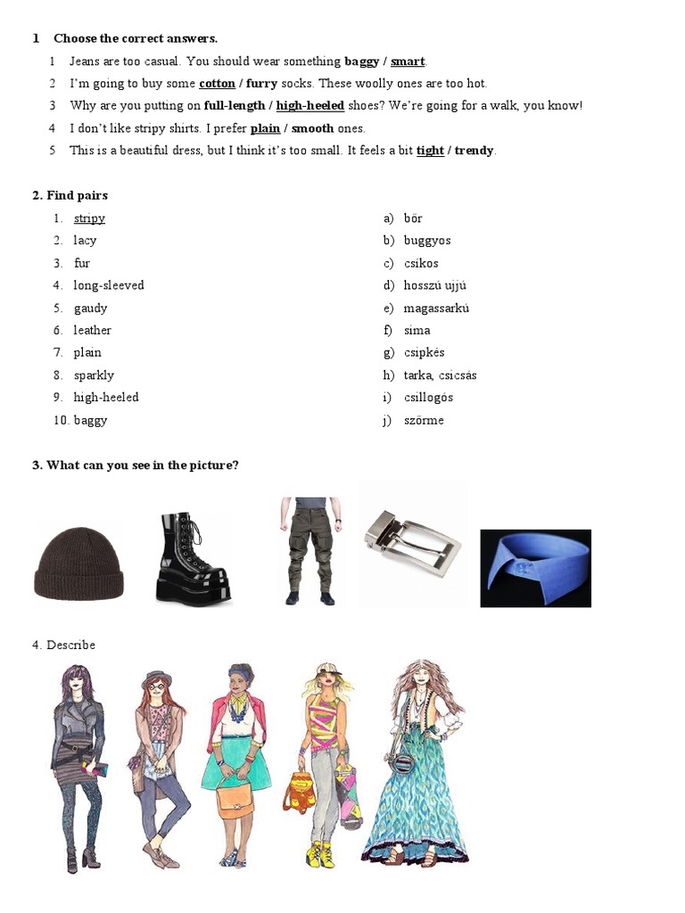 Choosing Appropriate Clothing for Different Occasions: A Document ...