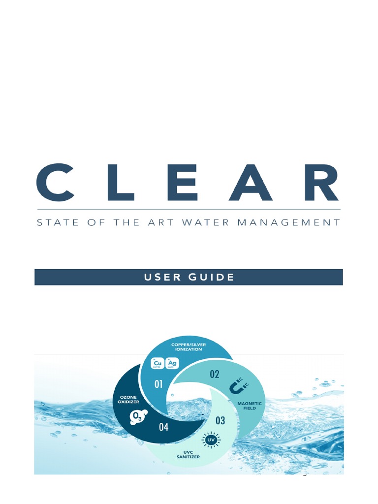 CLEAR User Guide 2020 | Download Free PDF | Disinfectant | Ultraviolet