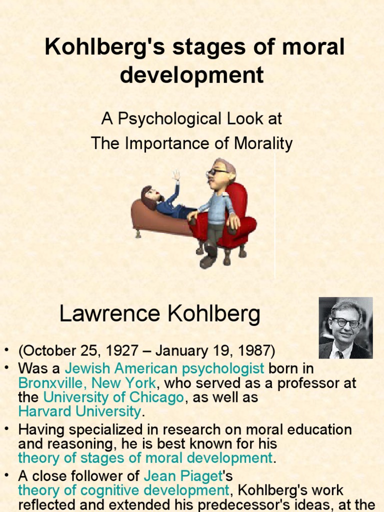 Kohlbergs Stages of Moral Development | PDF | Philosophical Theories ...