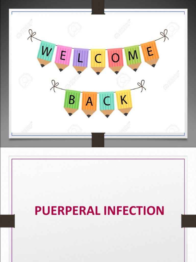 Puerperal Infection Overview | PDF | Childbirth | Urinary Incontinence