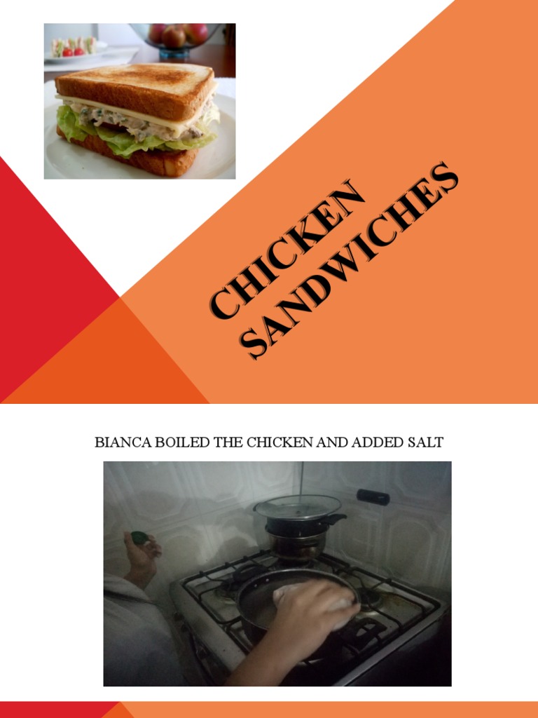 Chicken Sandwiches | PDF