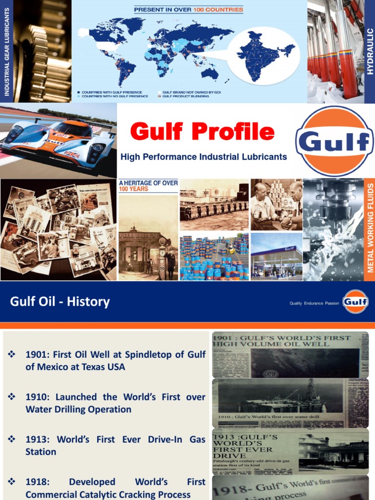 Gulf Lubricants Brief Profile | PDF