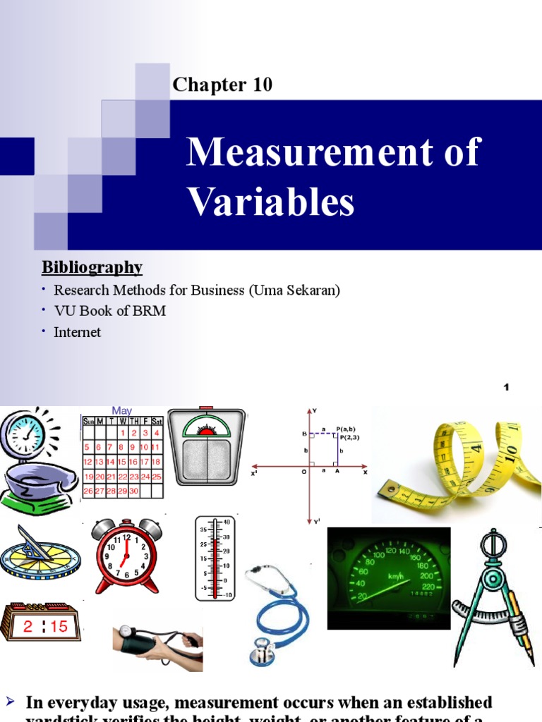 10. Measurement of Variables (2016).pptx | Level Of Measurement ...