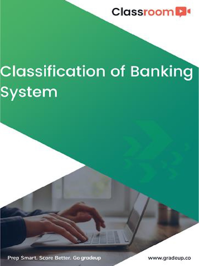 Clasification of Banking System Final 91 | PDF | Non Bank Financial ...