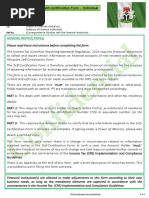 OCBC Self-Certification Form Guide | PDF