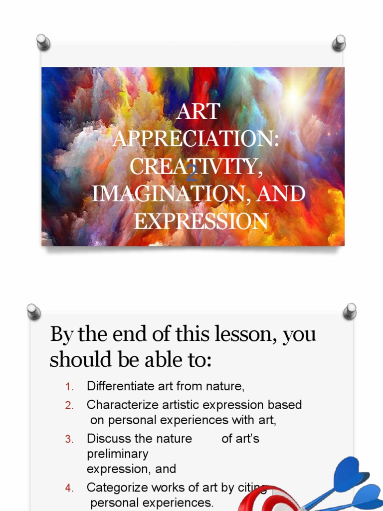 ART Appreciation: Creativity, Imagination, and Expression | PDF ...