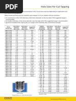Starrett Chart | PDF
