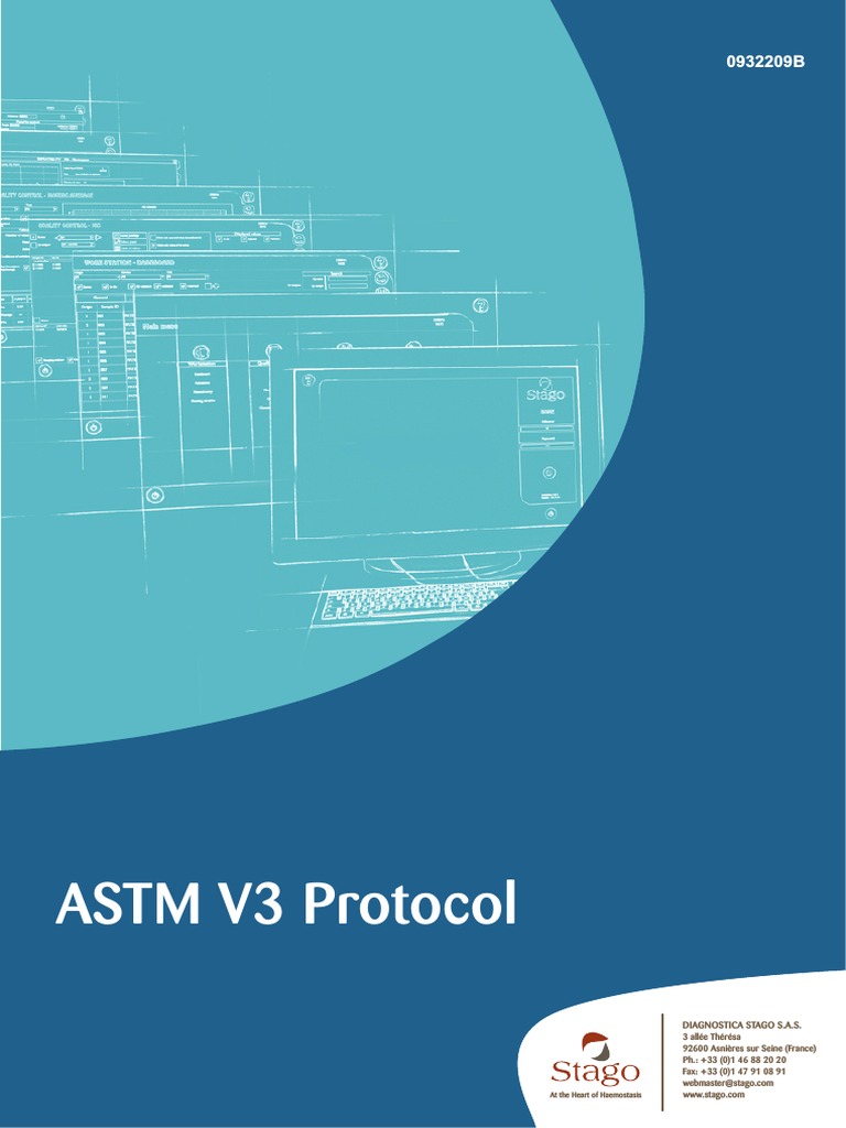 ASTM V3 Protocol: Diagnostica Stago S.A.S | PDF | Computer Data | Computing