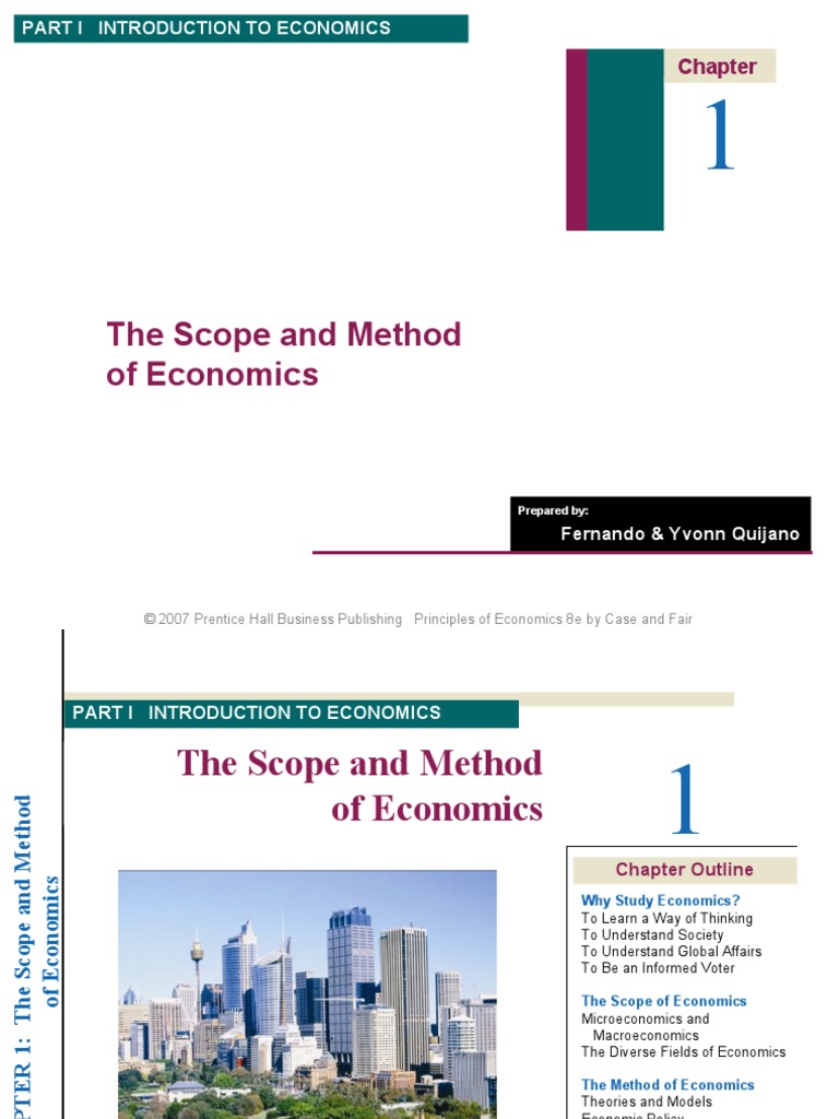 The Scope and Method of Economics: © 2007 Prentice Hall Business ...