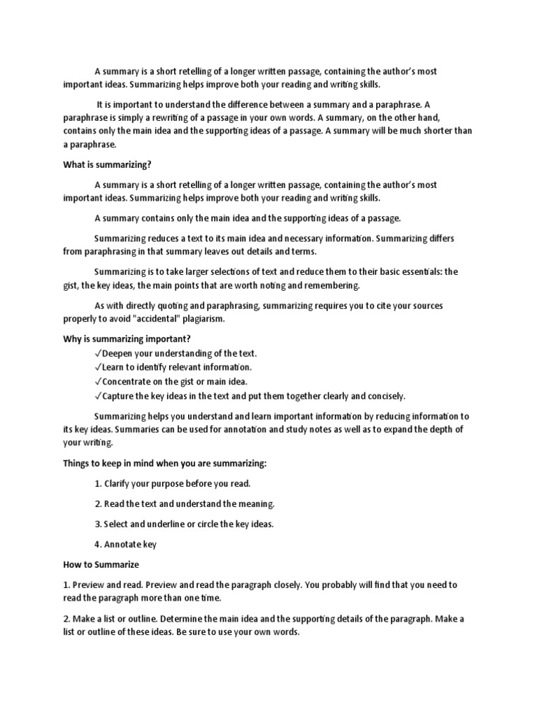 Script Summary | PDF | Goldilocks And The Three Bears | Paragraph