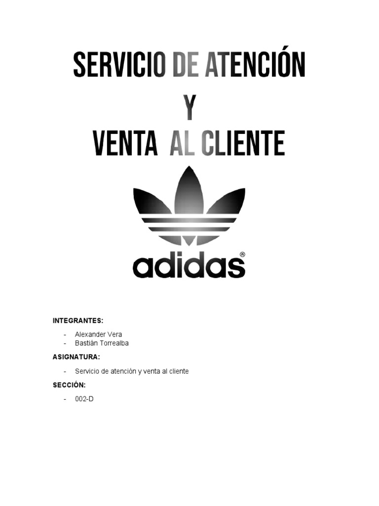 ADIDAS Atencion Al Cliente | PDF | Adidas | Marca