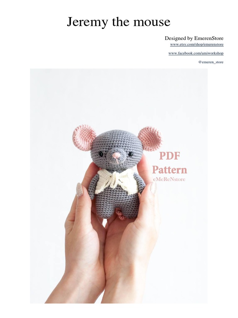 Jeremy | PDF | Crochet | Textile Arts