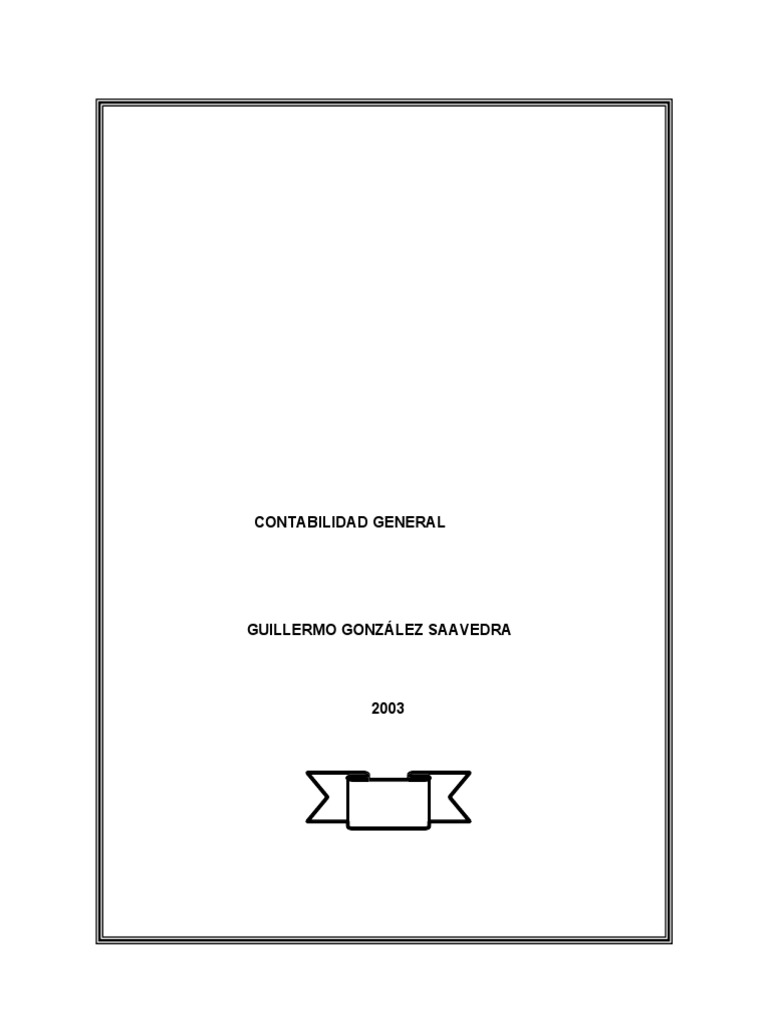 Libro Contabilidad General | PDF | Contabilidad | Servicios financieros