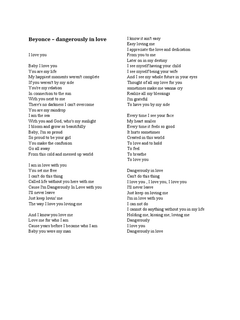 Beyonce | PDF | Self-Improvement | Poetry