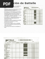 Evaluación Desarrollo Infantil Battelle | PDF