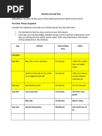 Heart Rate Worksheet | PDF | Wellness