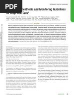 2020 Anesthesia and Monitoring-Guidelines Final | PDF | Anesthesia ...