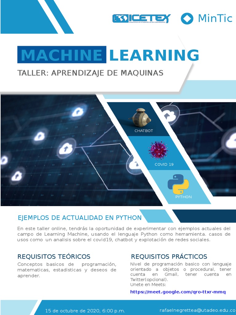 Poster Machine Learning PDF | PDF