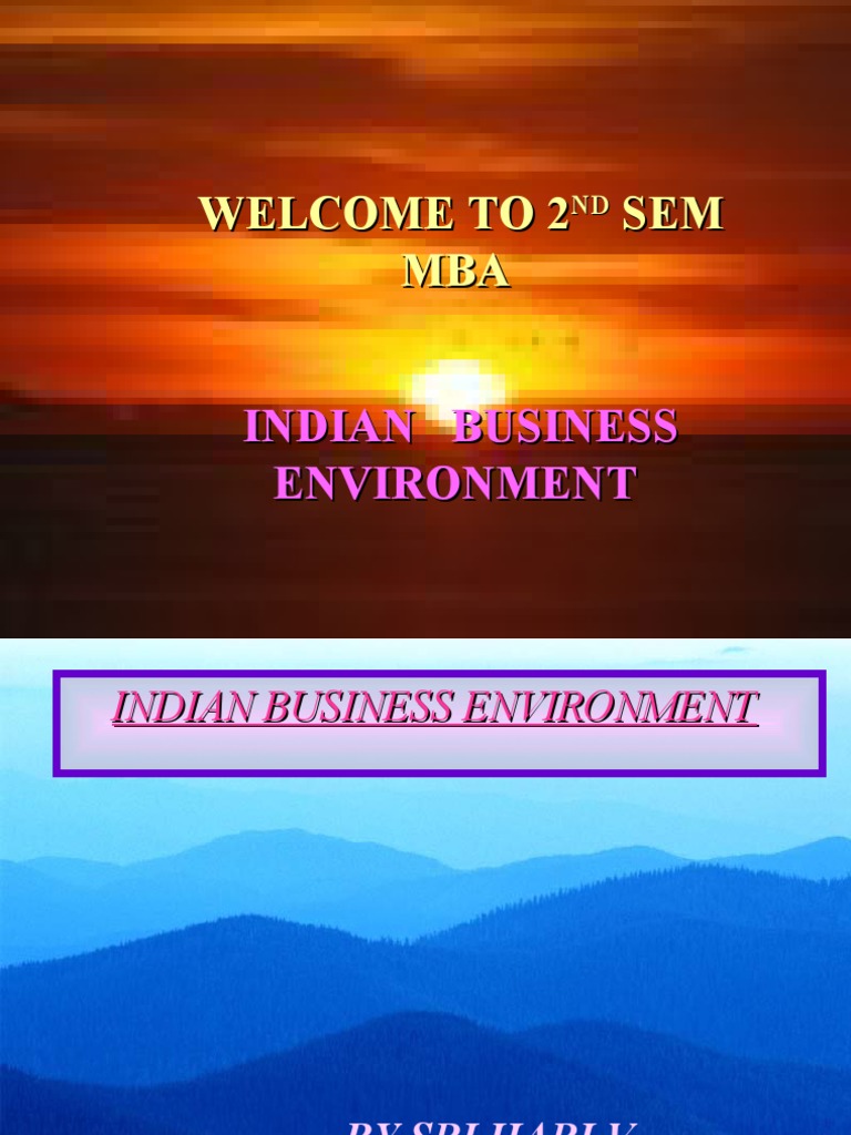 Welcome To 2 SEM MBA | PDF | Economics | Swot Analysis