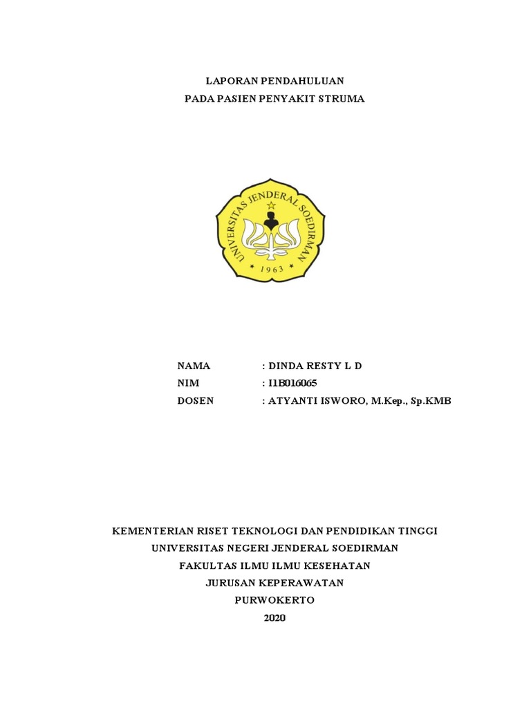 Laporan Pendahuluan Penyakit Struma | PDF